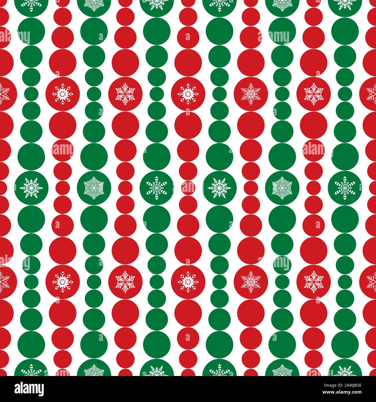 Seamless Christmas wrapping paper pattern Stock Vector Image & Art - Alamy