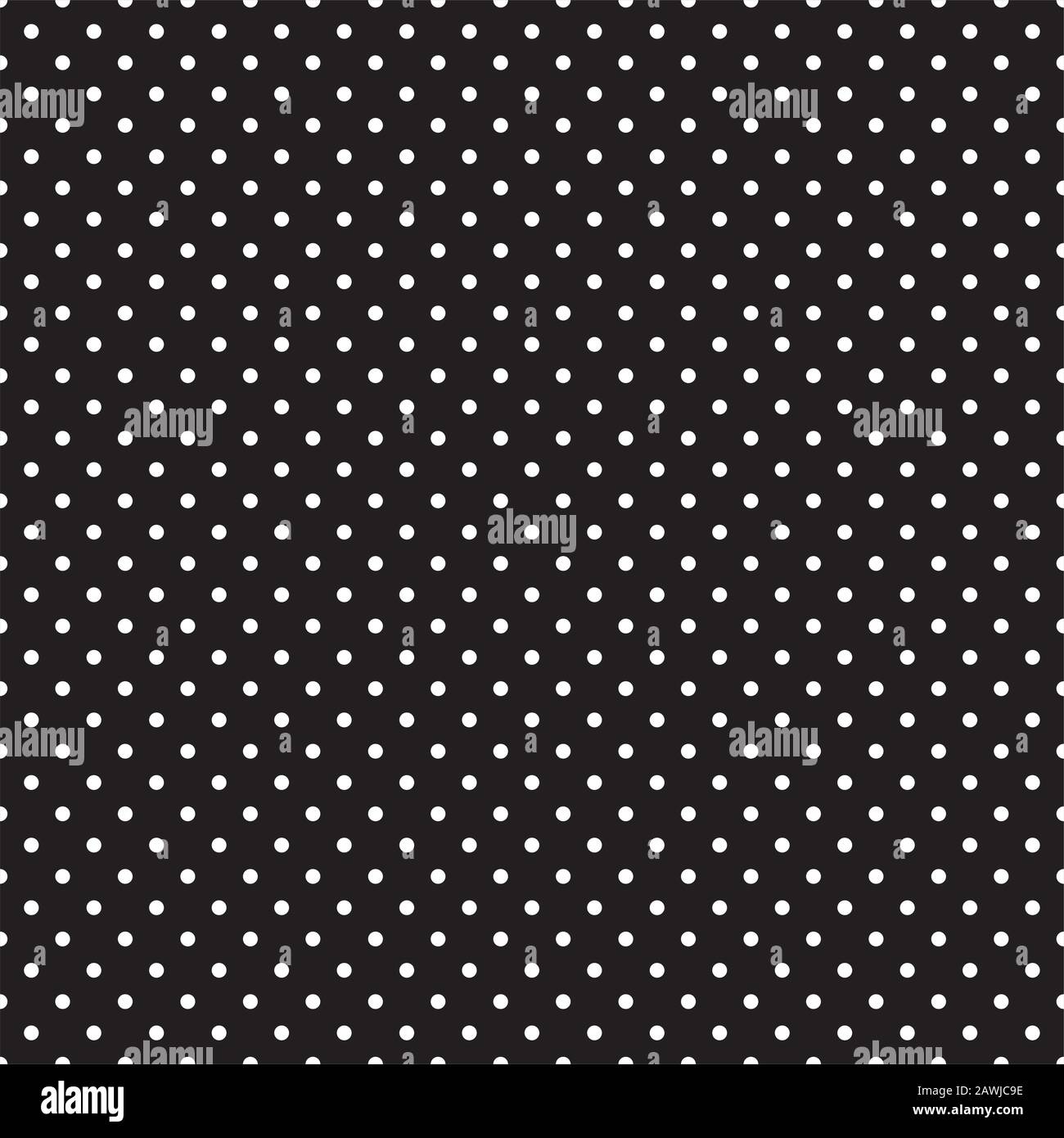 Seamless Polka Dots Pattern Texture Background Stock Vector Image And Art