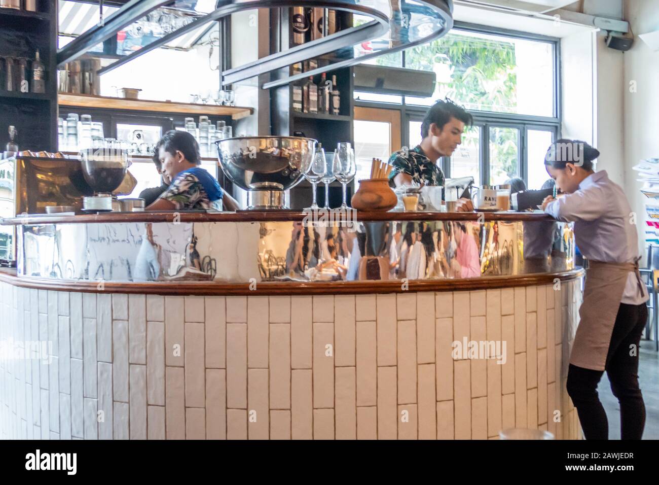 Rangoon tea house myanmar hi-res stock photography and images - Alamy