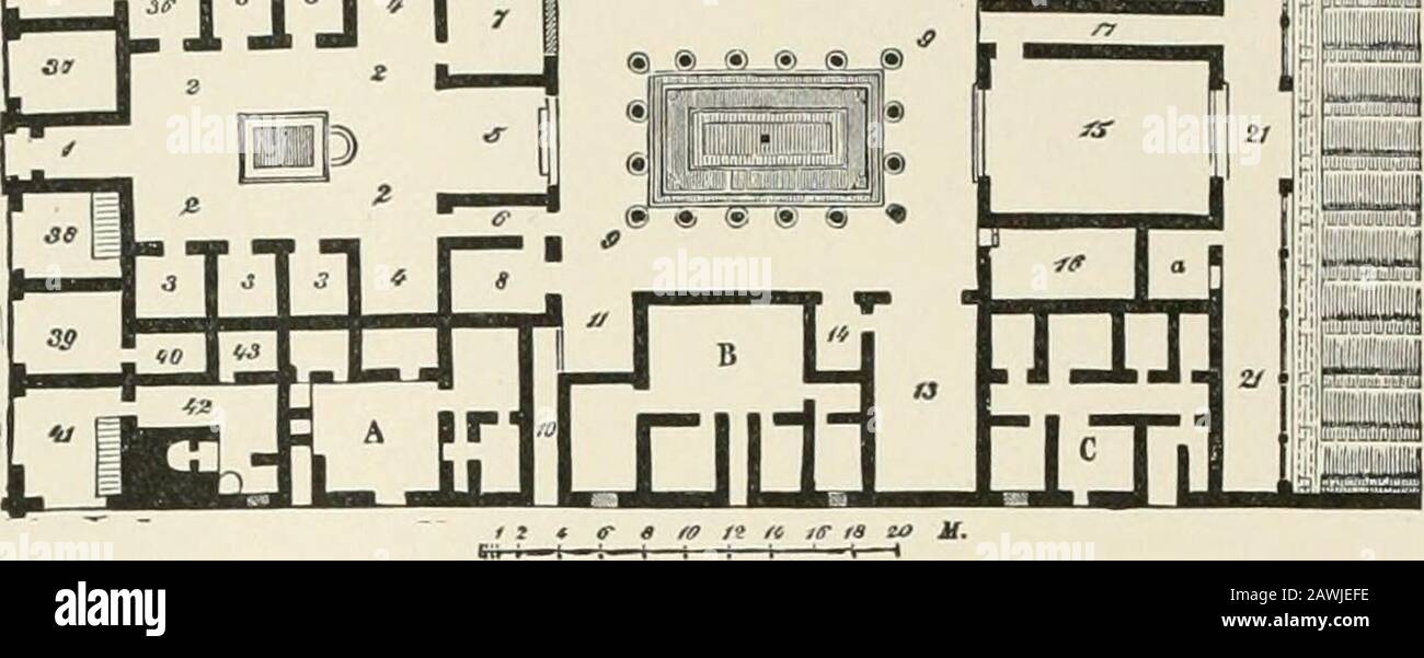 Pompeii atrium peristyle hi-res stock photography and images - Alamy