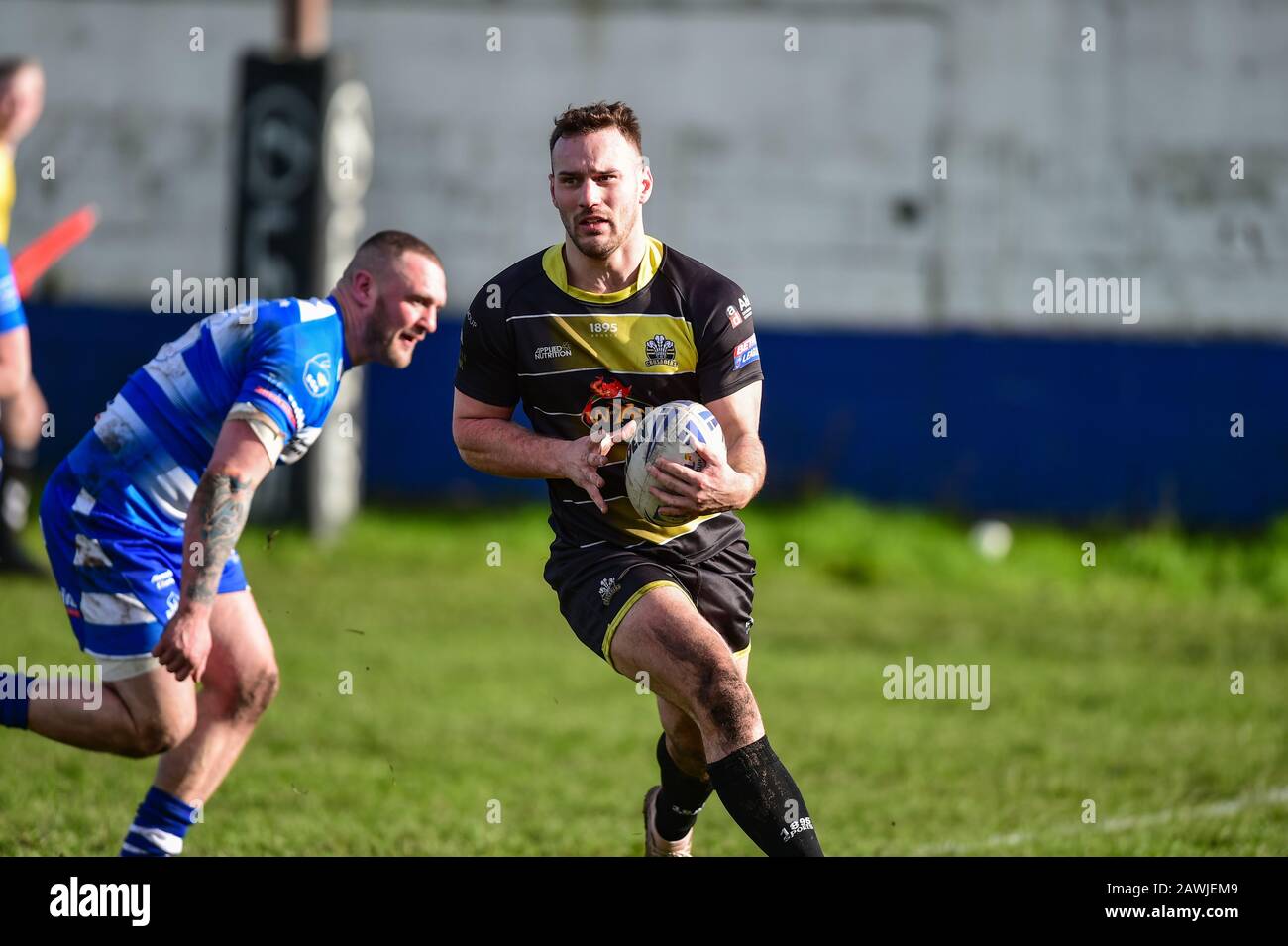 7th February 2020, Rochdale Mayfield Rugby Club, Rochdale, England ...