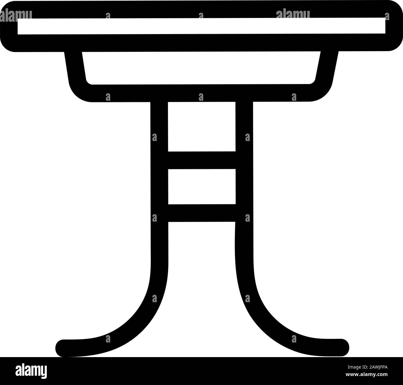 Medieval kitchen, illustration Black and White Stock Photos & Images ...