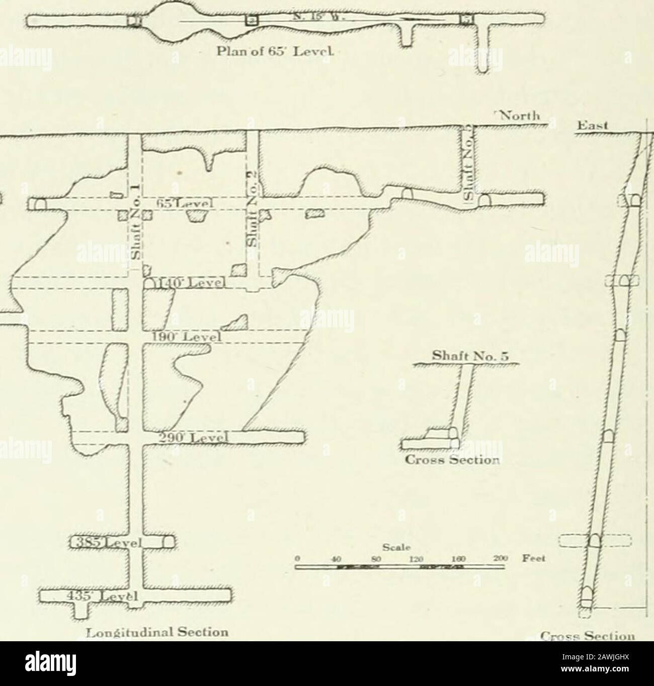 Mine shaft map hi-res stock photography and images - Alamy