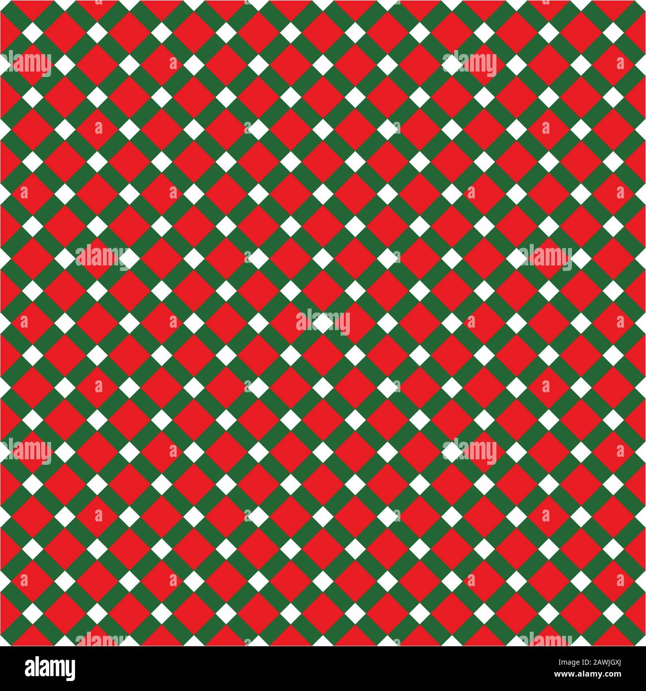 Red and white check wrapping Cut Out Stock Images & Pictures - Alamy