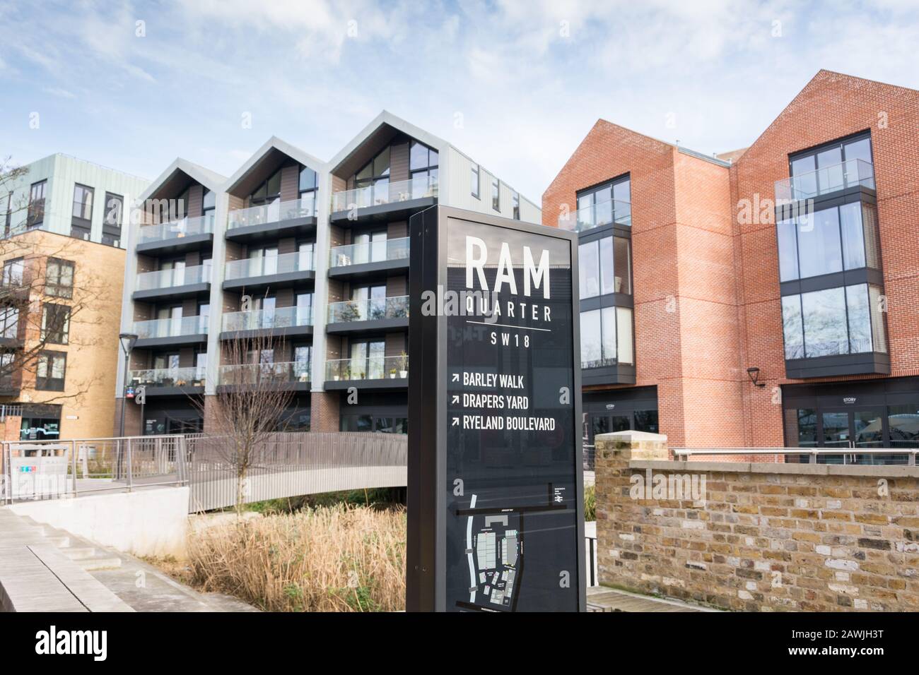The Ram Quarter on the former Young's Brewery, Wandsworth, London, SW18 ...