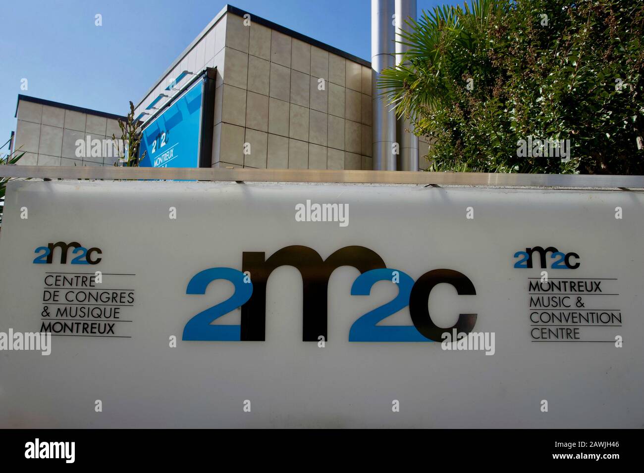 Music & Convention Centre, Montreux, Canton Vaud, Switzerland Stock ...