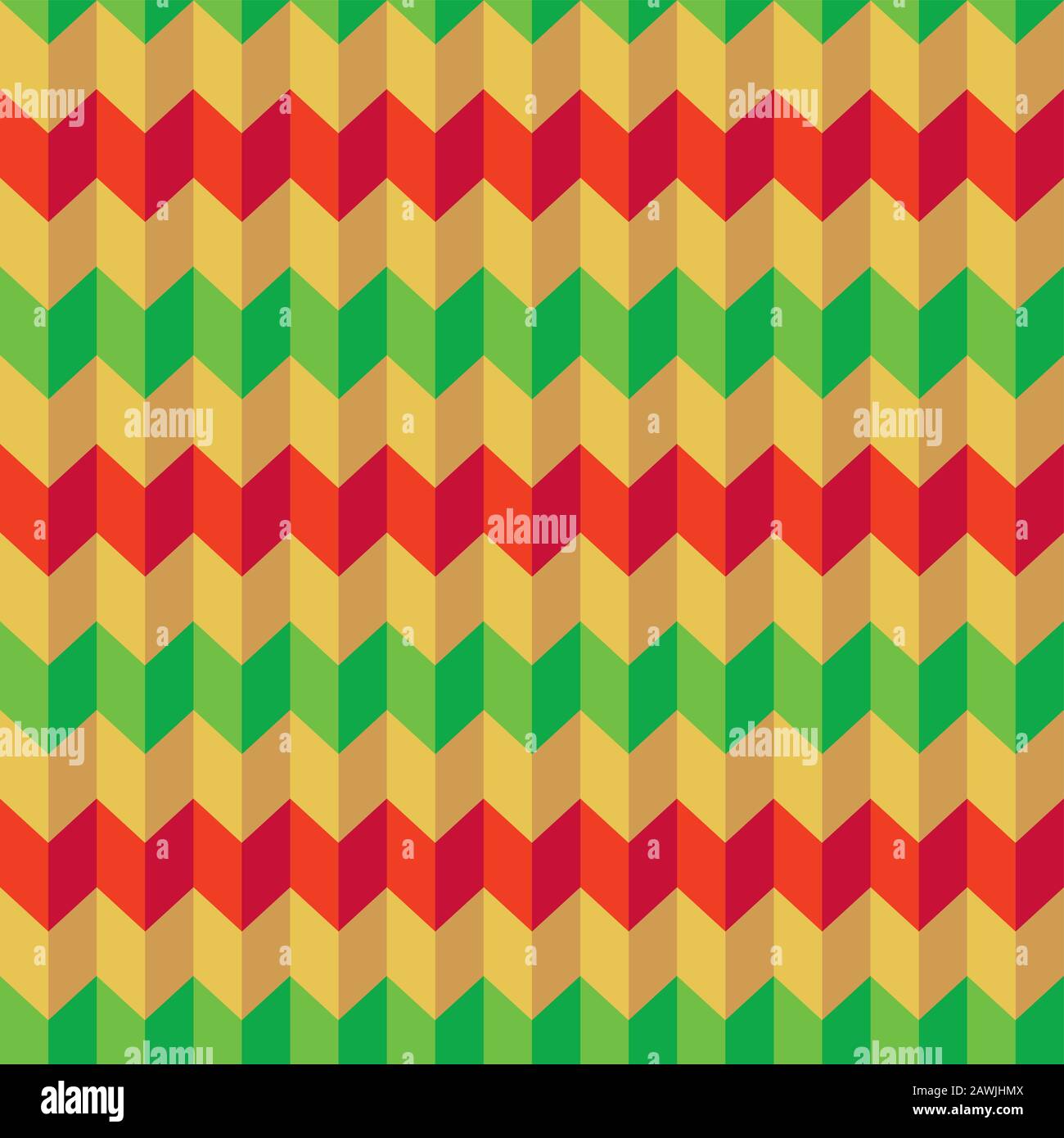 Seamless Christmas chevron pattern texture. Vector Illustration Stock ...