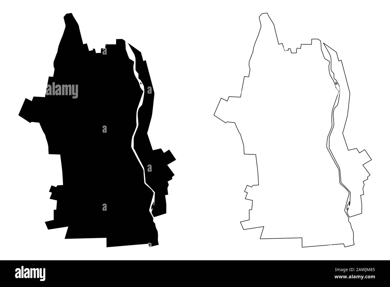 Tskhinvali City (Republic of Georgia, Republic of South Ossetia – the ...