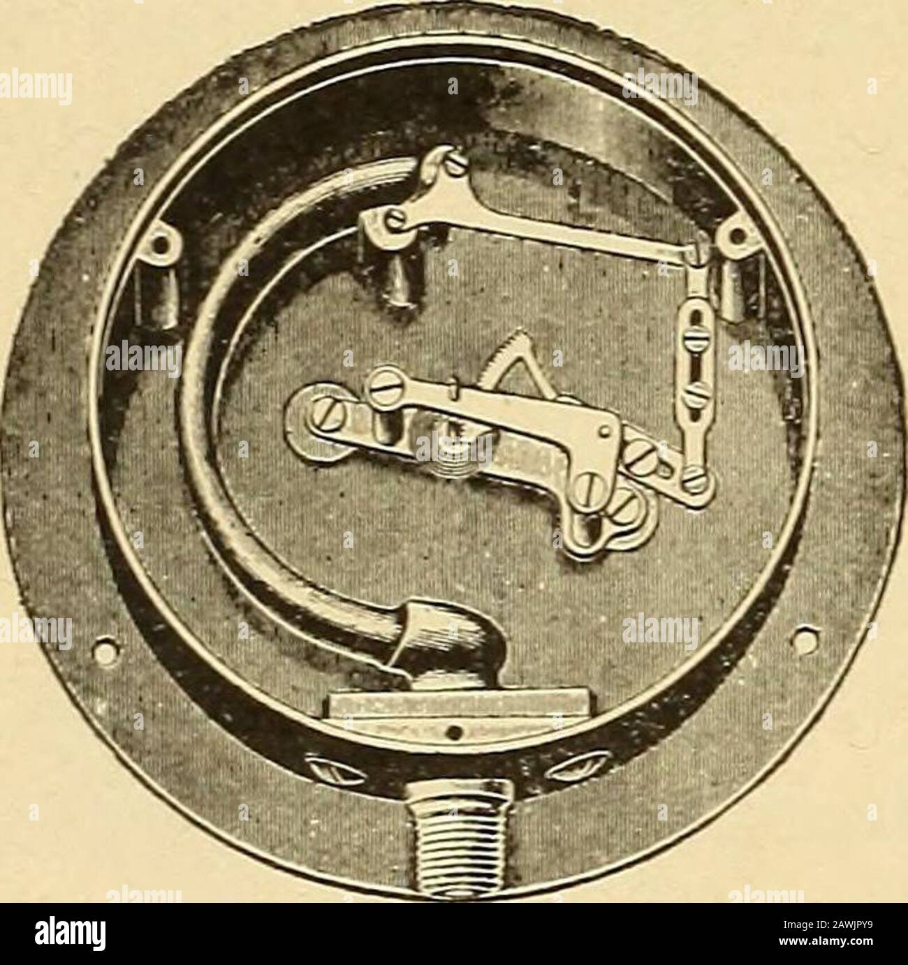 Bourdon tube pressure gauge hi-res stock photography and images - Alamy