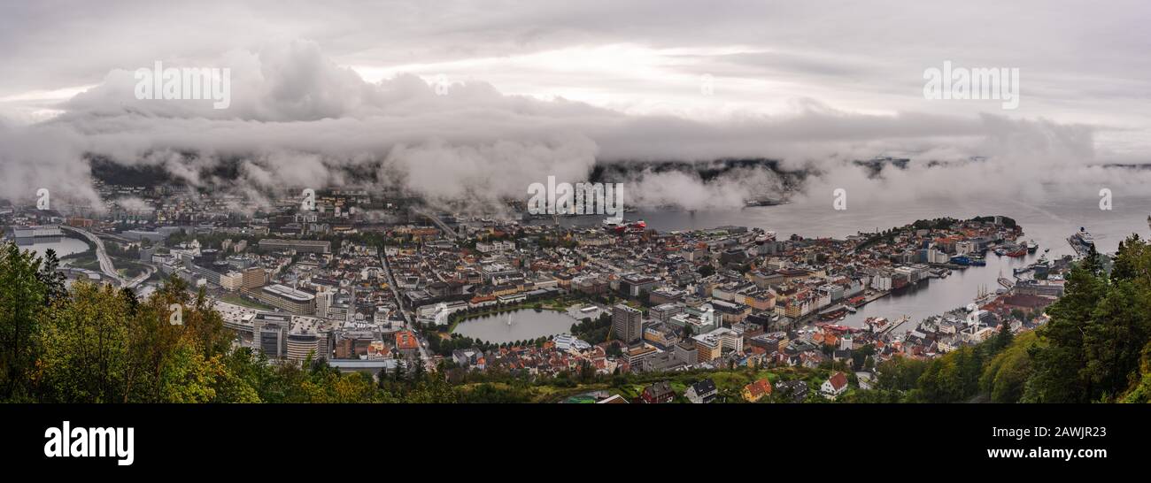 Bergen overview hi-res stock photography and images - Alamy