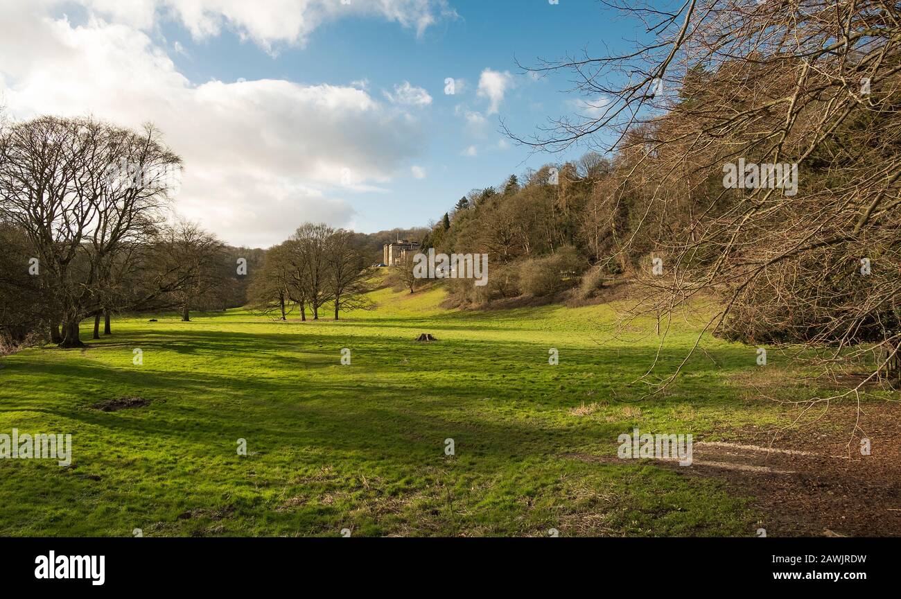 Willersley castle hi-res stock photography and images - Alamy