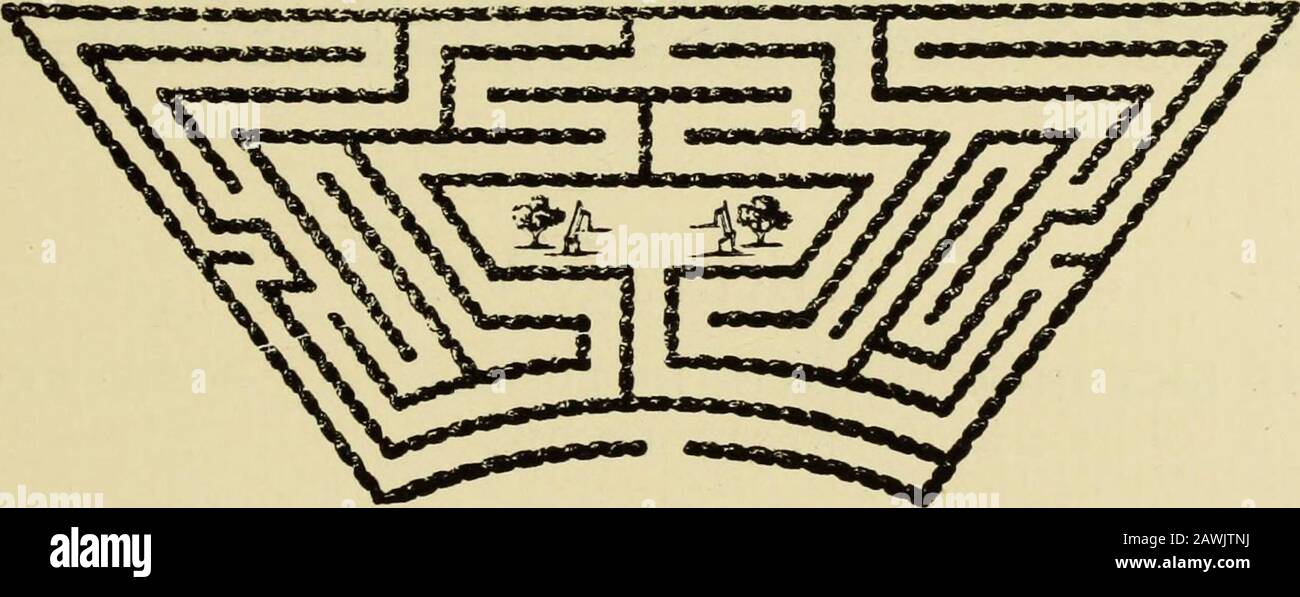 Hampton court palace maze hi-res stock photography and images - Alamy