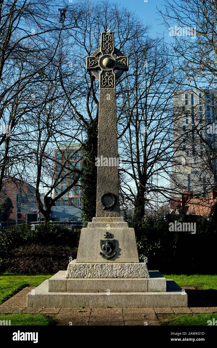 The Martyrs Memorial, Cheylesmore, Coventry, West Midlands, England, UK ...