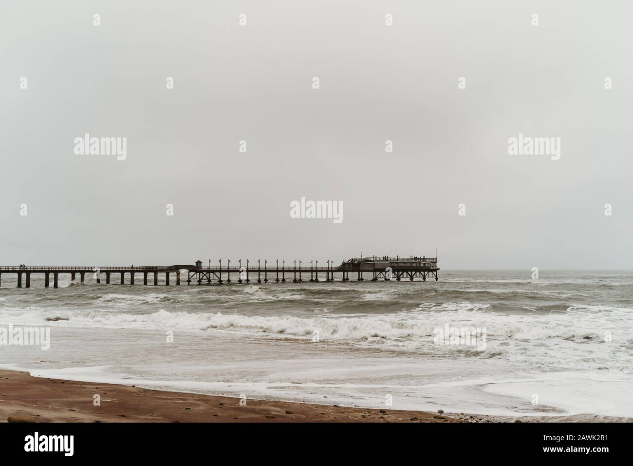 Namibia Swakopmund Beach Coast South Atlantic Ocean Stock Photo - Alamy