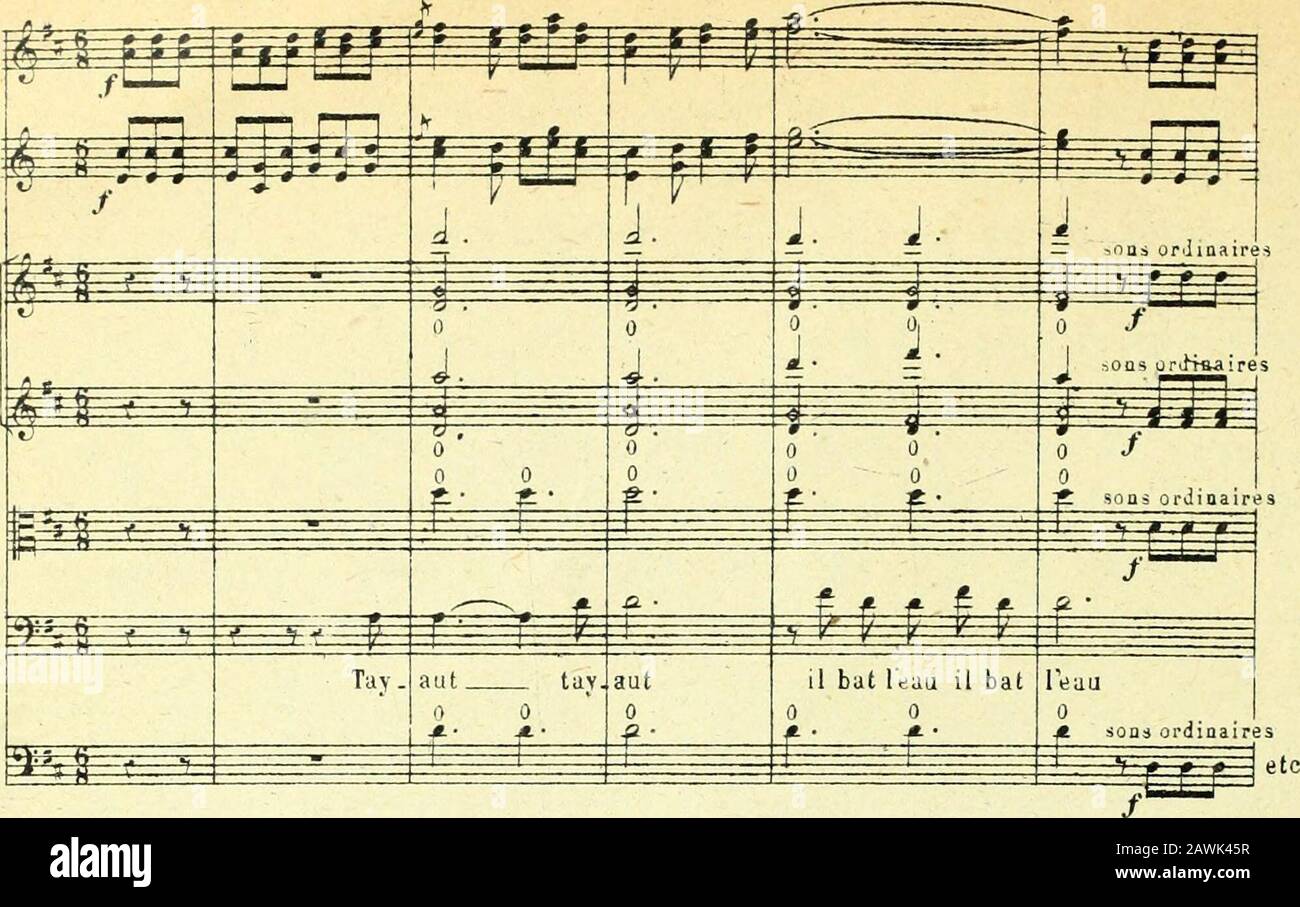 Partition originale hi-res stock photography and images - Alamy