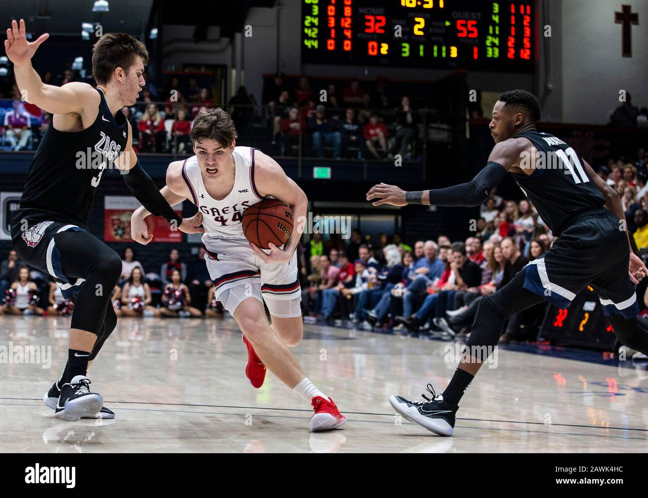 Marys gaels smc gaels smc gonzaga bulldogs gonzaga st marys hi-res stock photography and images ...