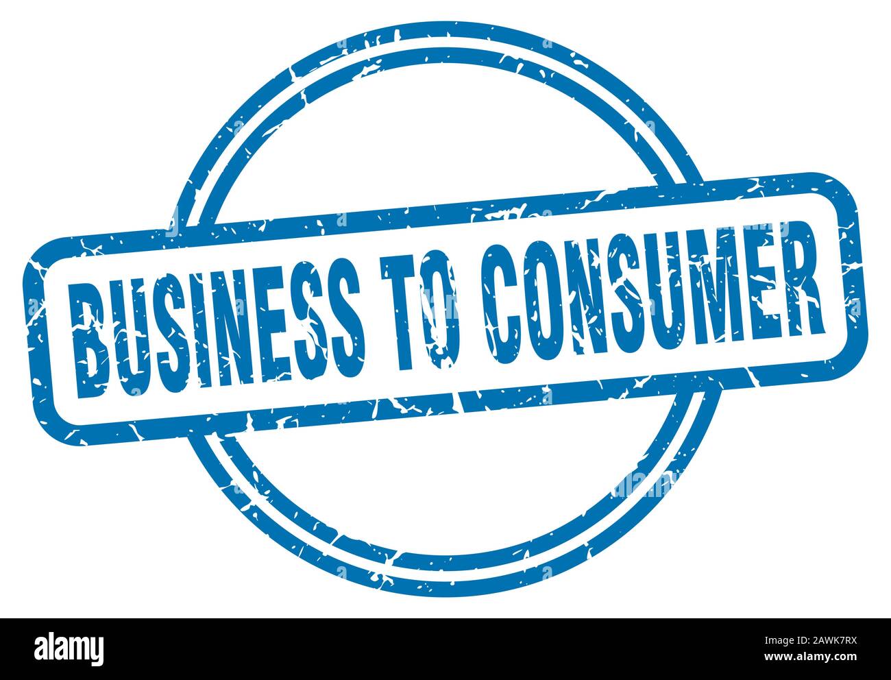 business to consumer stamp. business to consumer round vintage grunge ...