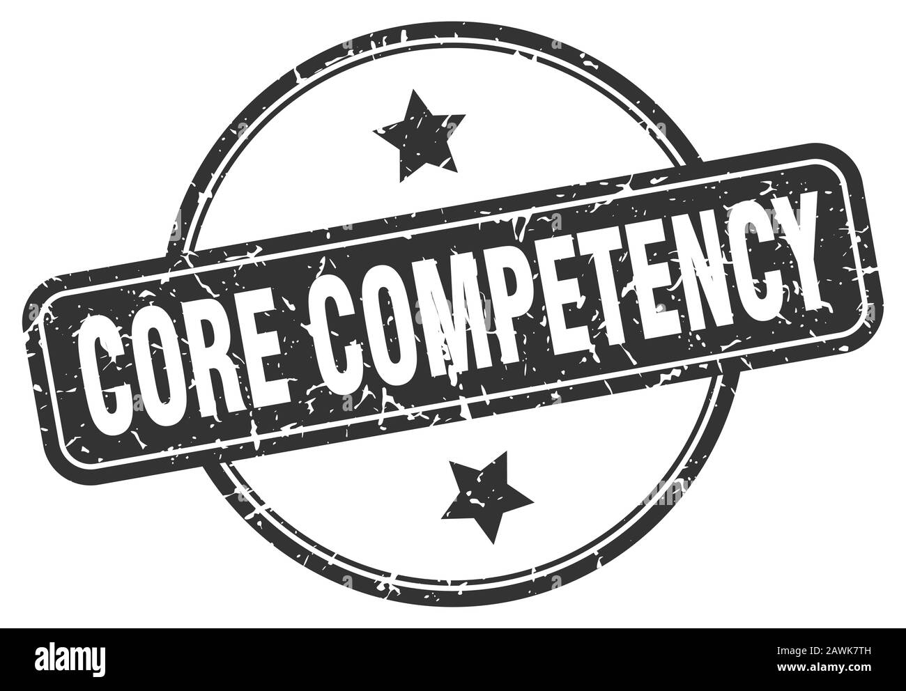 core competency stamp. core competency round vintage grunge sign. core ...