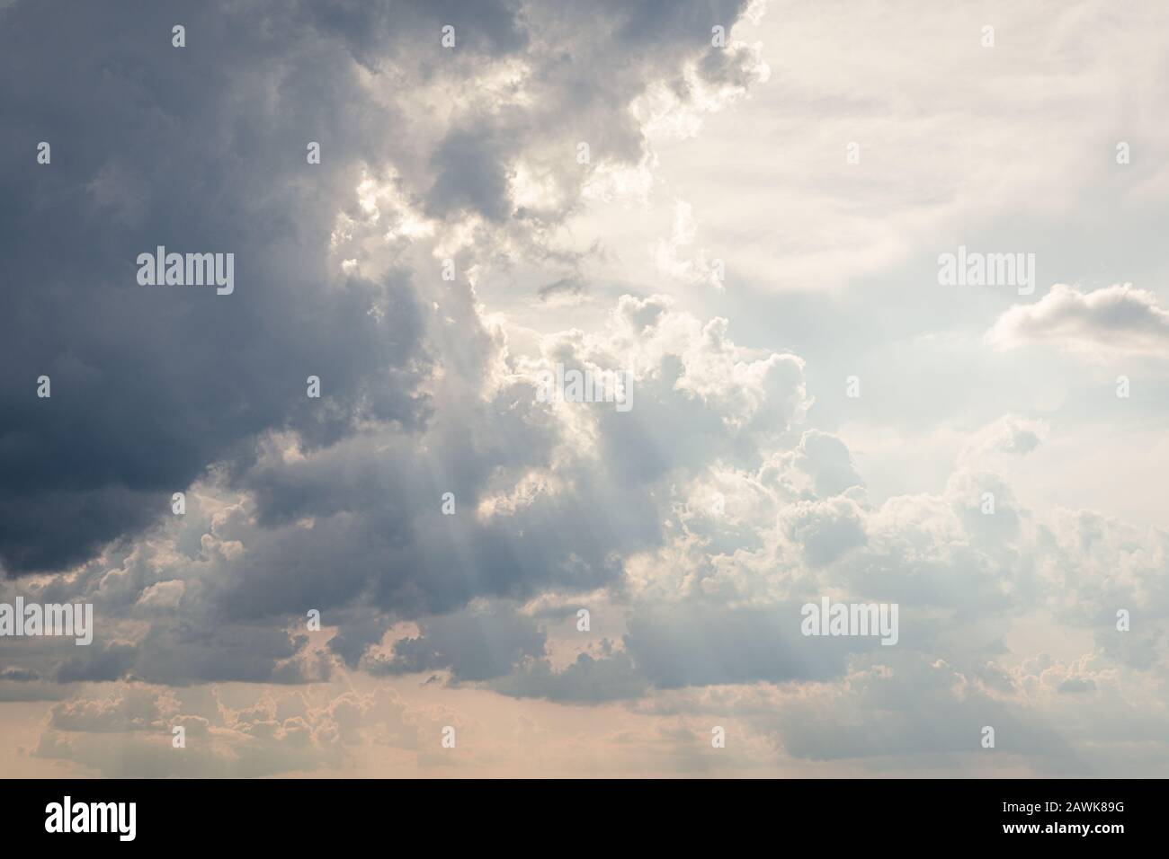 Rift between clouds hi-res stock photography and images - Alamy