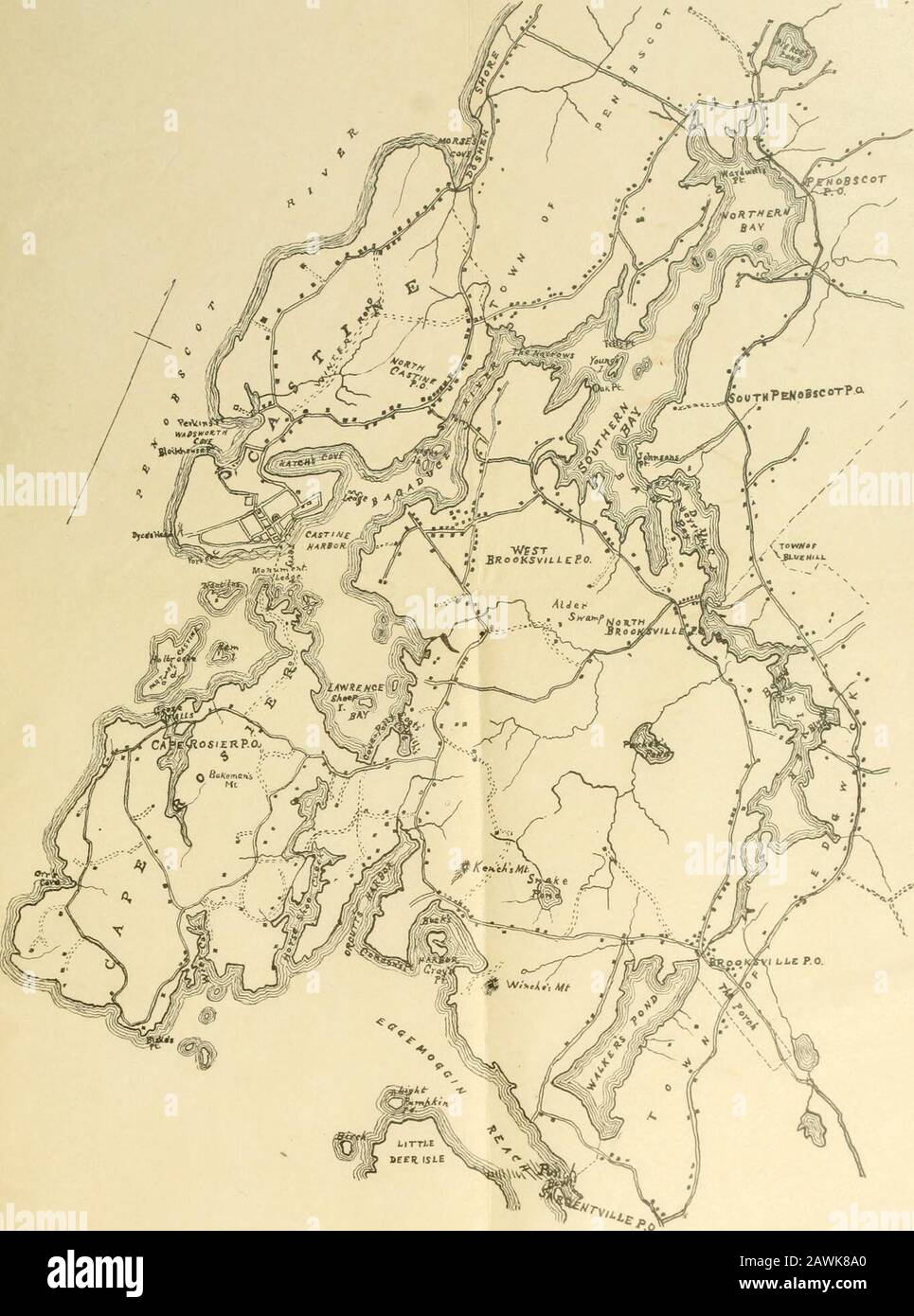 Castine, past and present; the ancient settlement of Pentagöet and the ...