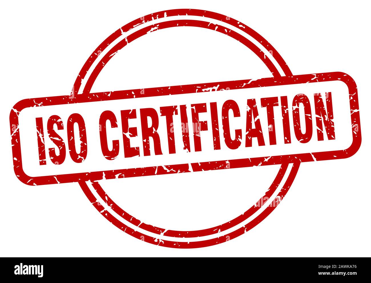 iso certification stamp. iso certification round vintage grunge sign ...