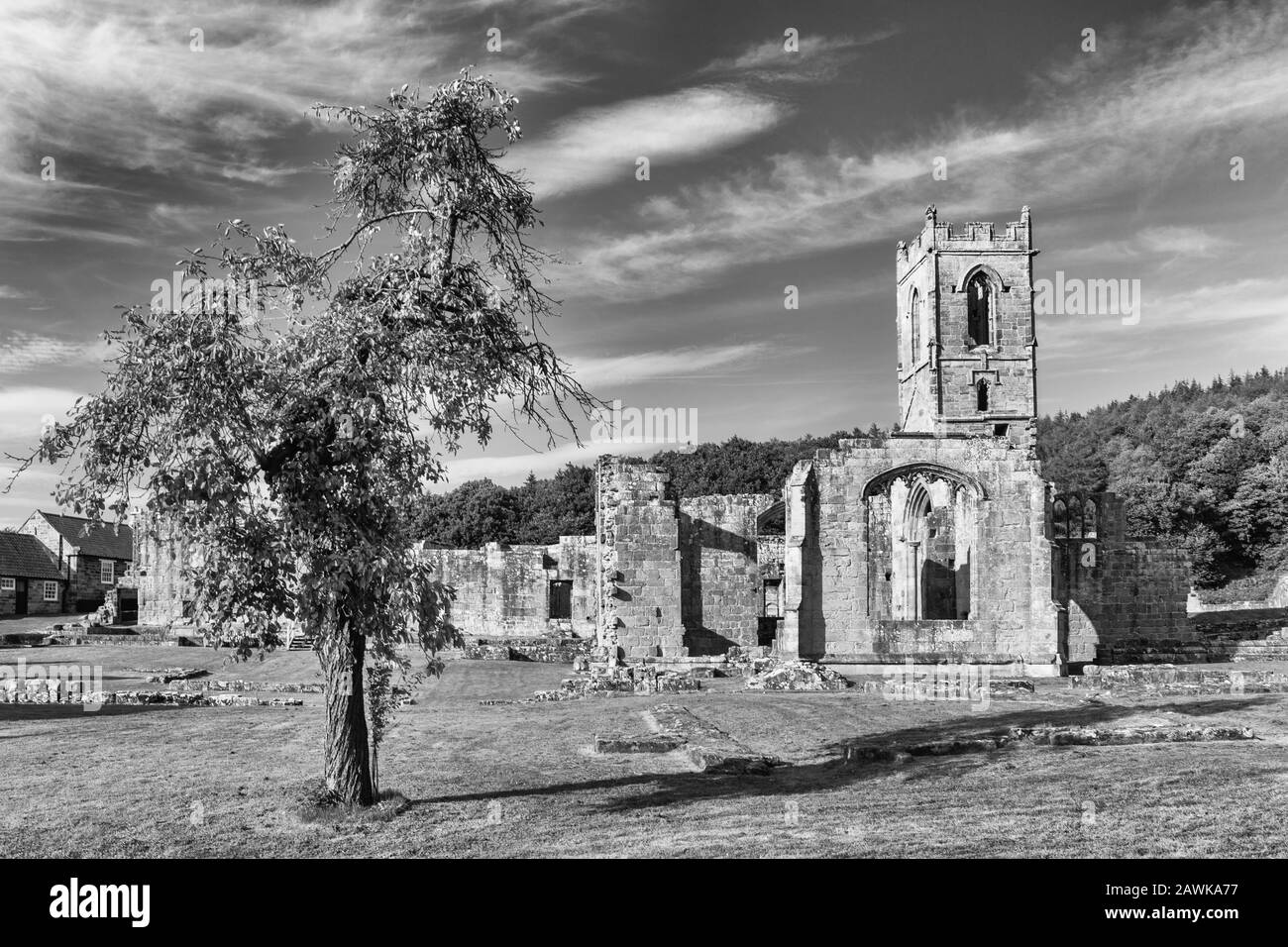 Mount Grace Priory Stock Photo - Alamy