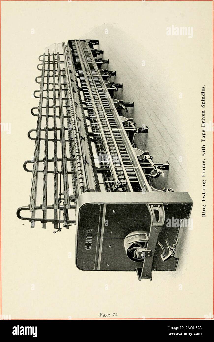 1919 illustrated and descriptive catalog of Whitin cotton waste ...