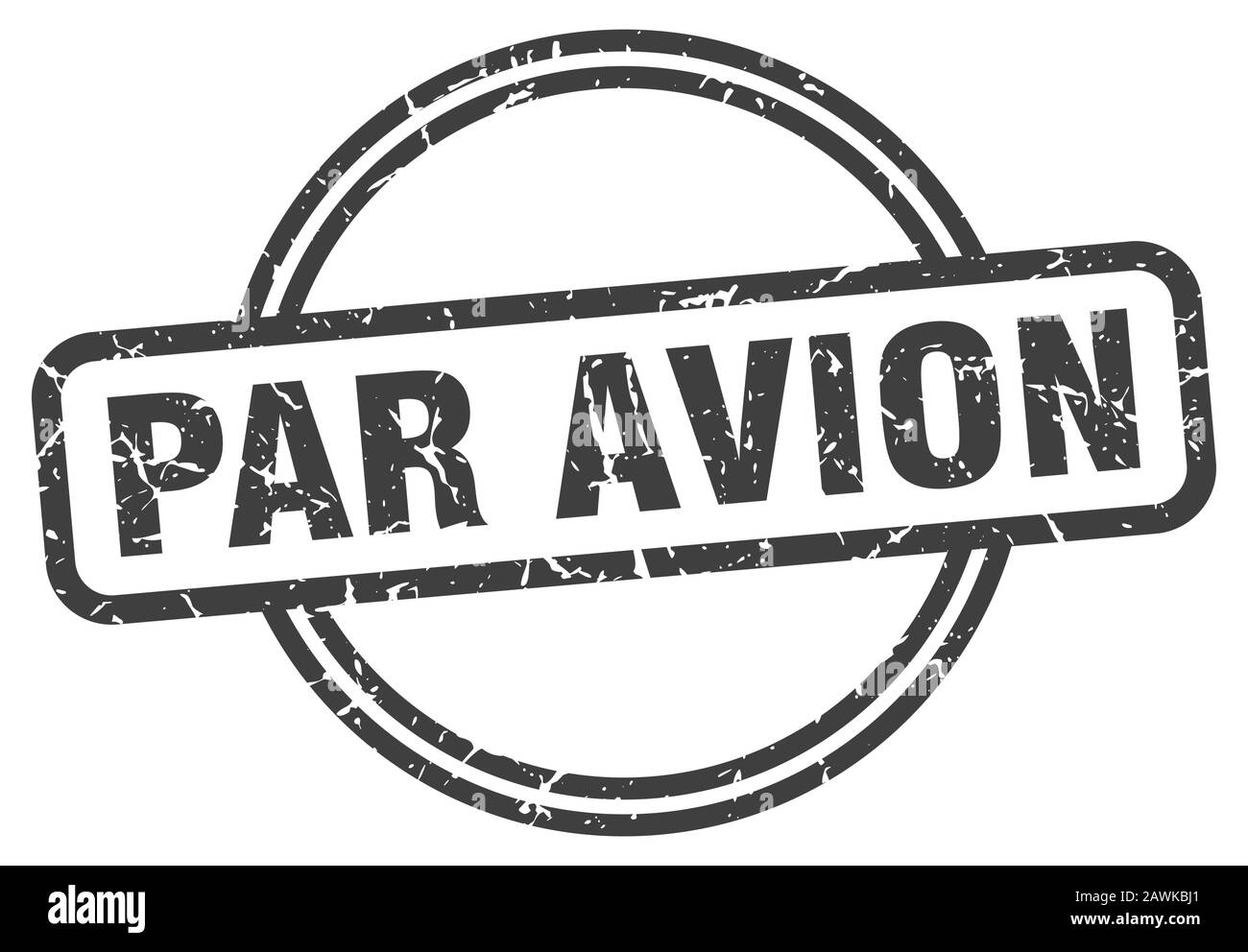 Par avion Black and White Stock Photos & Images - Alamy