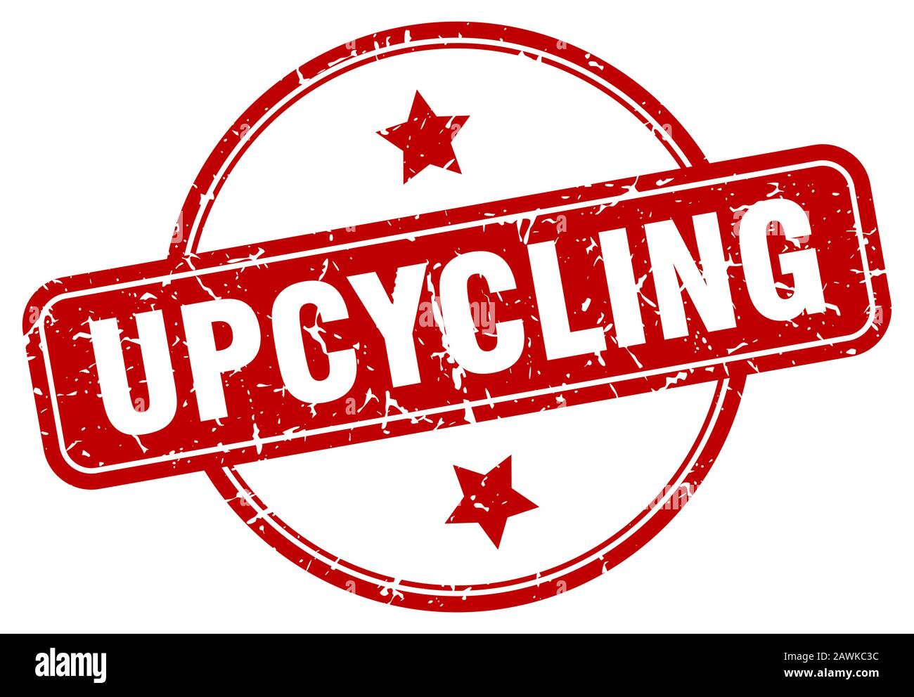 upcycling stamp. upcycling round vintage grunge sign. upcycling Stock ...