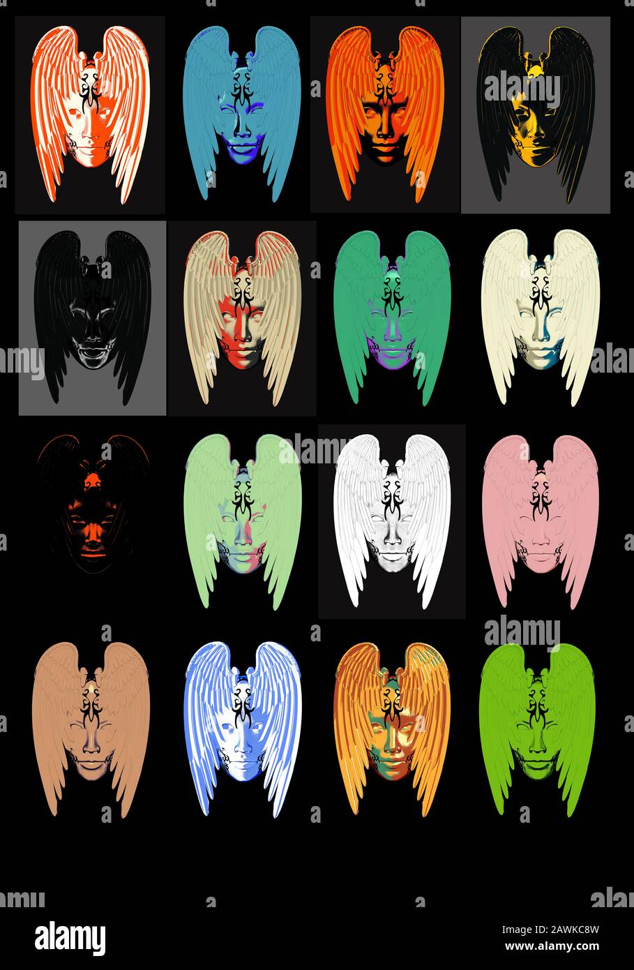 Demon posters hi-res stock photography and images - Alamy