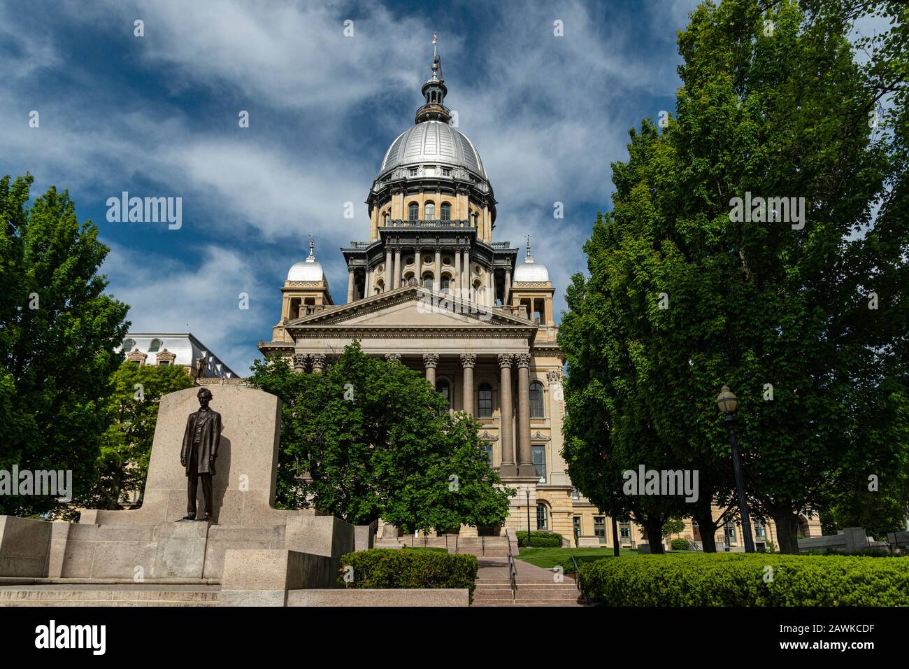 Illinois state capitol building springfield illinois architecture hi ...