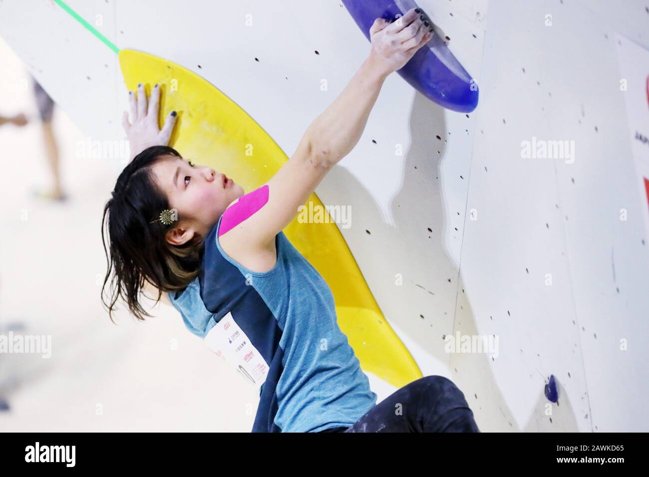 Mei Kotake, February 8, 2020 - Sport Climbing : The 15th Bouldering ...