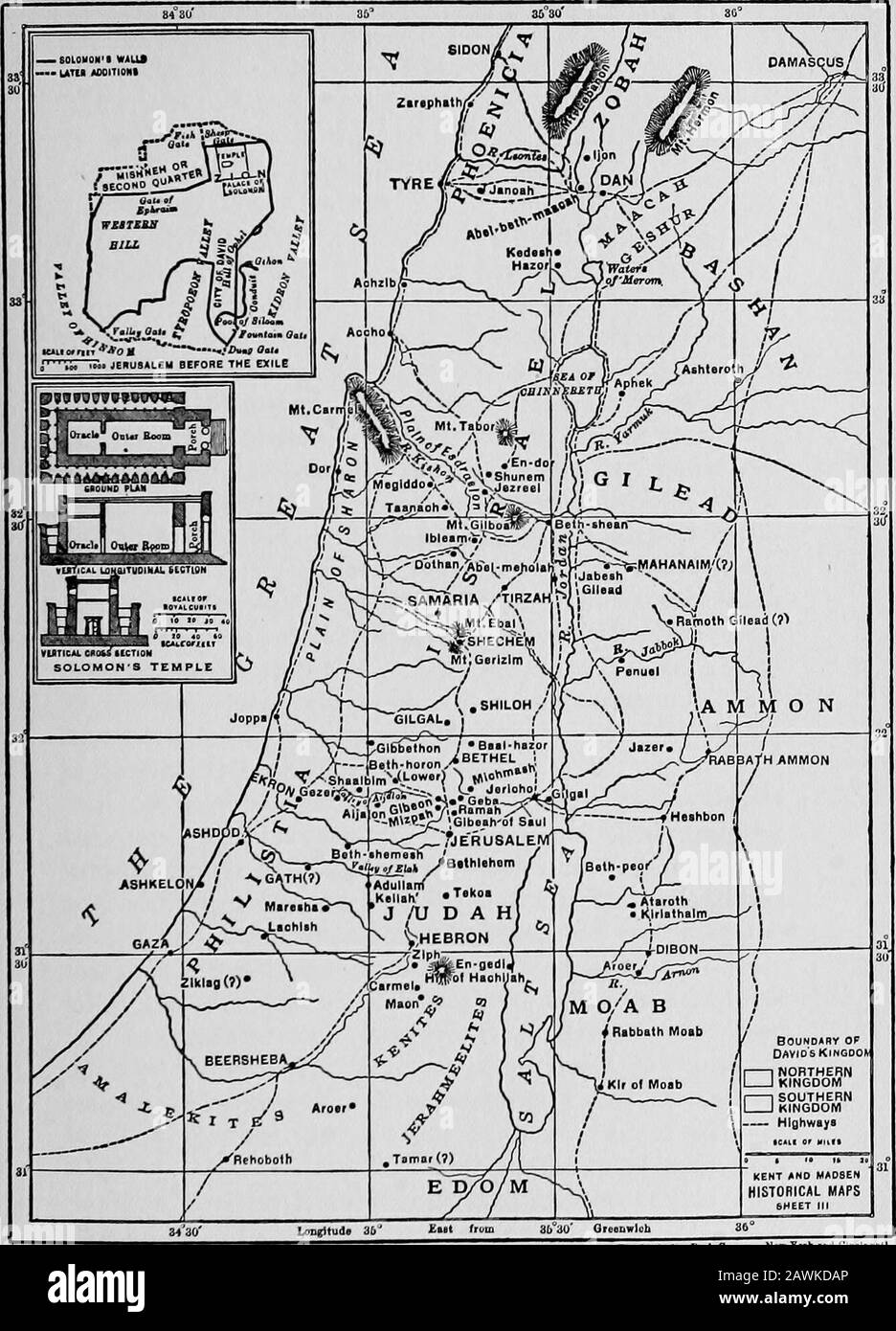 Prophet Amos Map