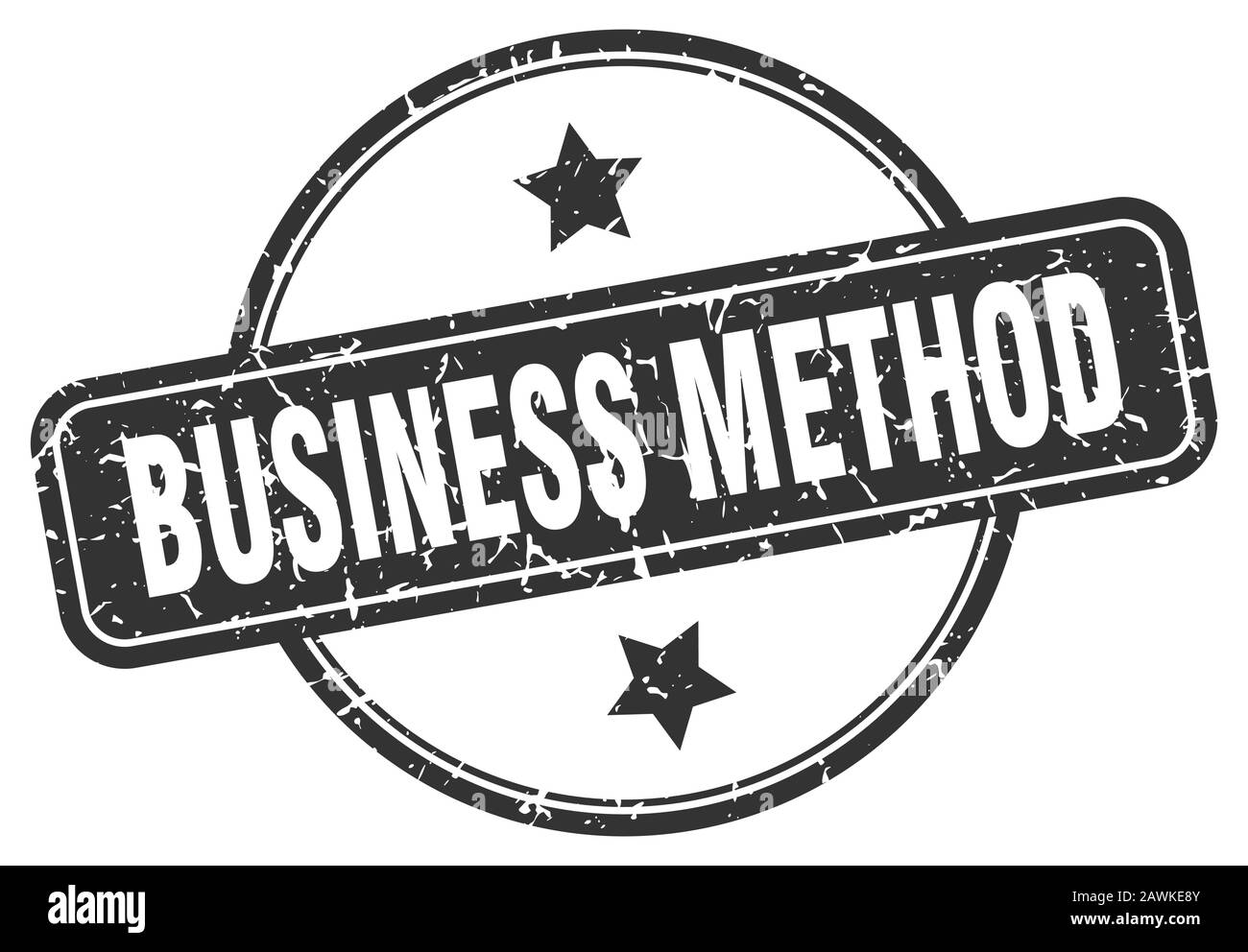 Business method round grunge hi-res stock photography and images - Alamy