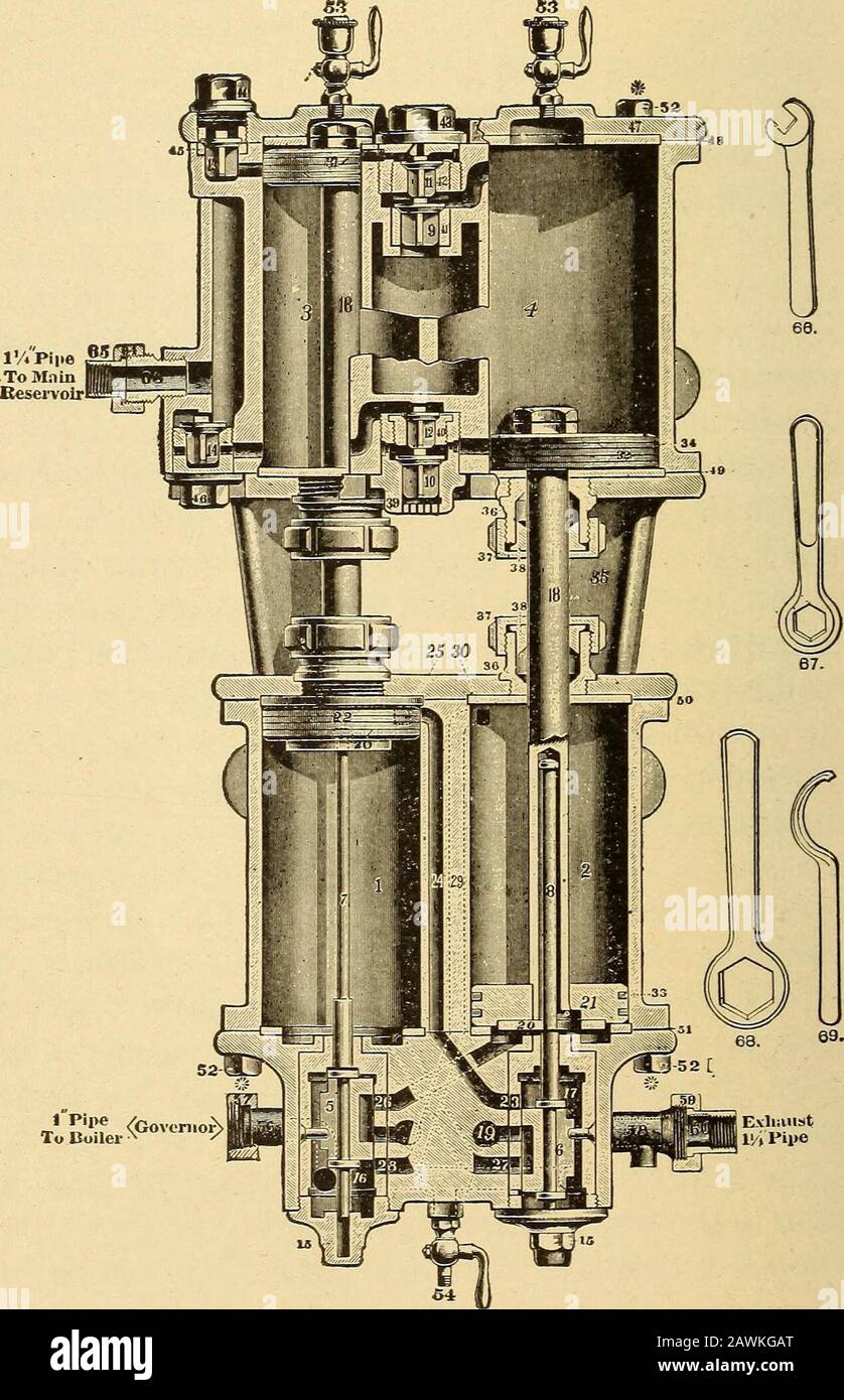 Compound engine steam locomotive hi-res stock photography and images ...