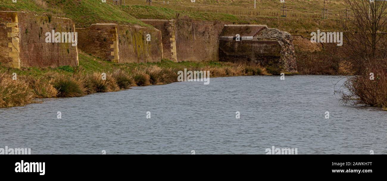 Lage Fronten (low fronts) park in Maastricht is an 18th century ...