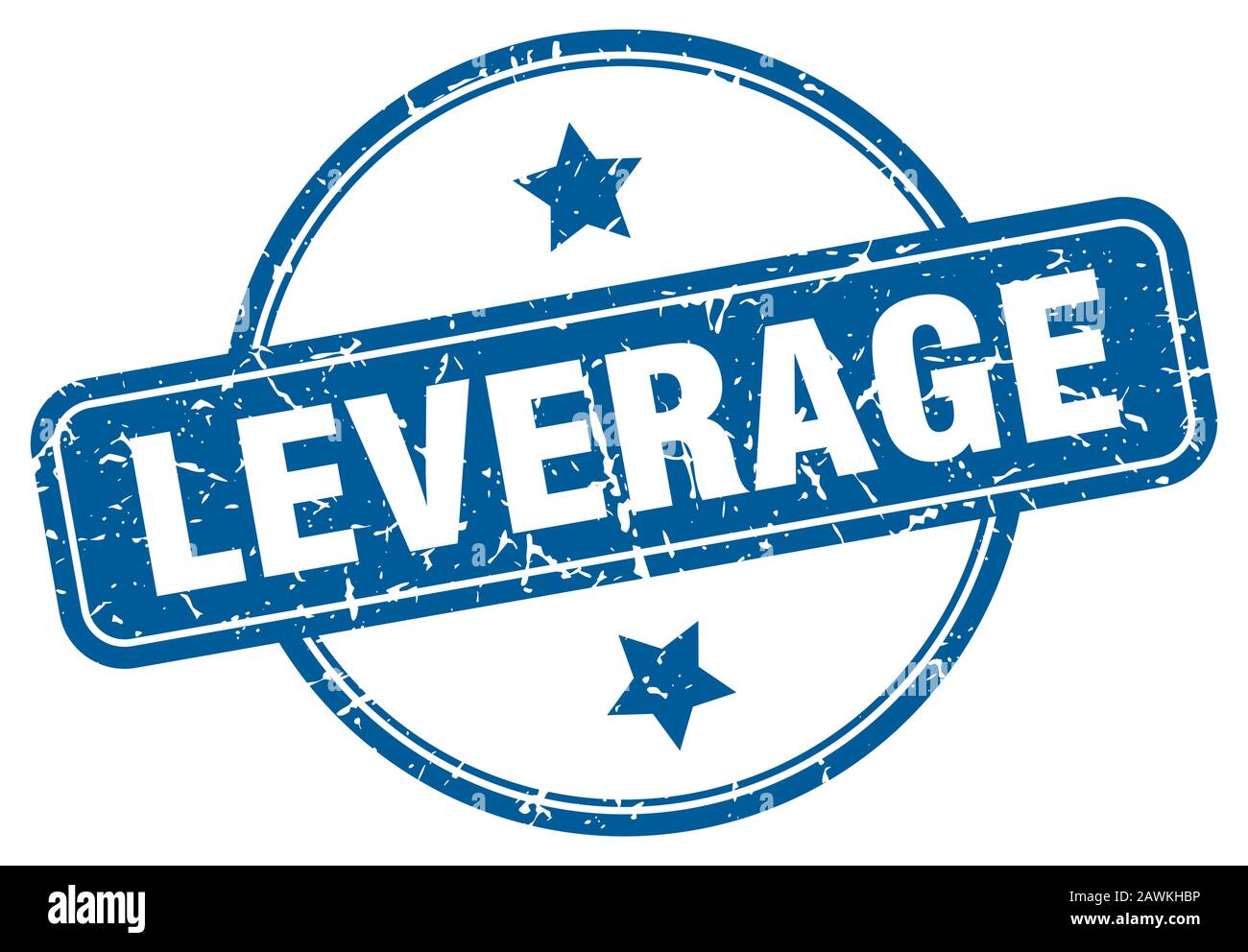 leverage stamp. leverage round vintage grunge sign. leverage Stock ...