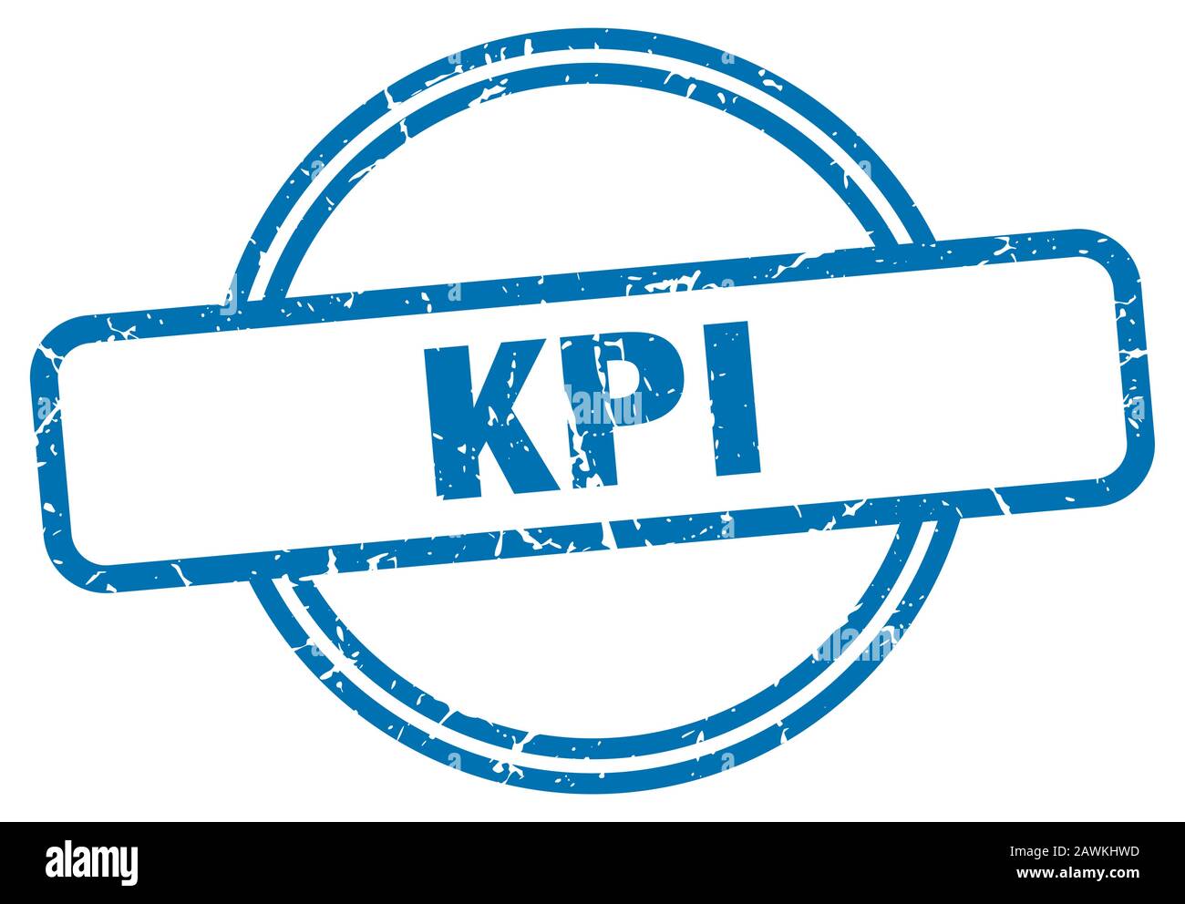 kpi stamp. kpi round vintage grunge sign. kpi Stock Vector Image & Art ...
