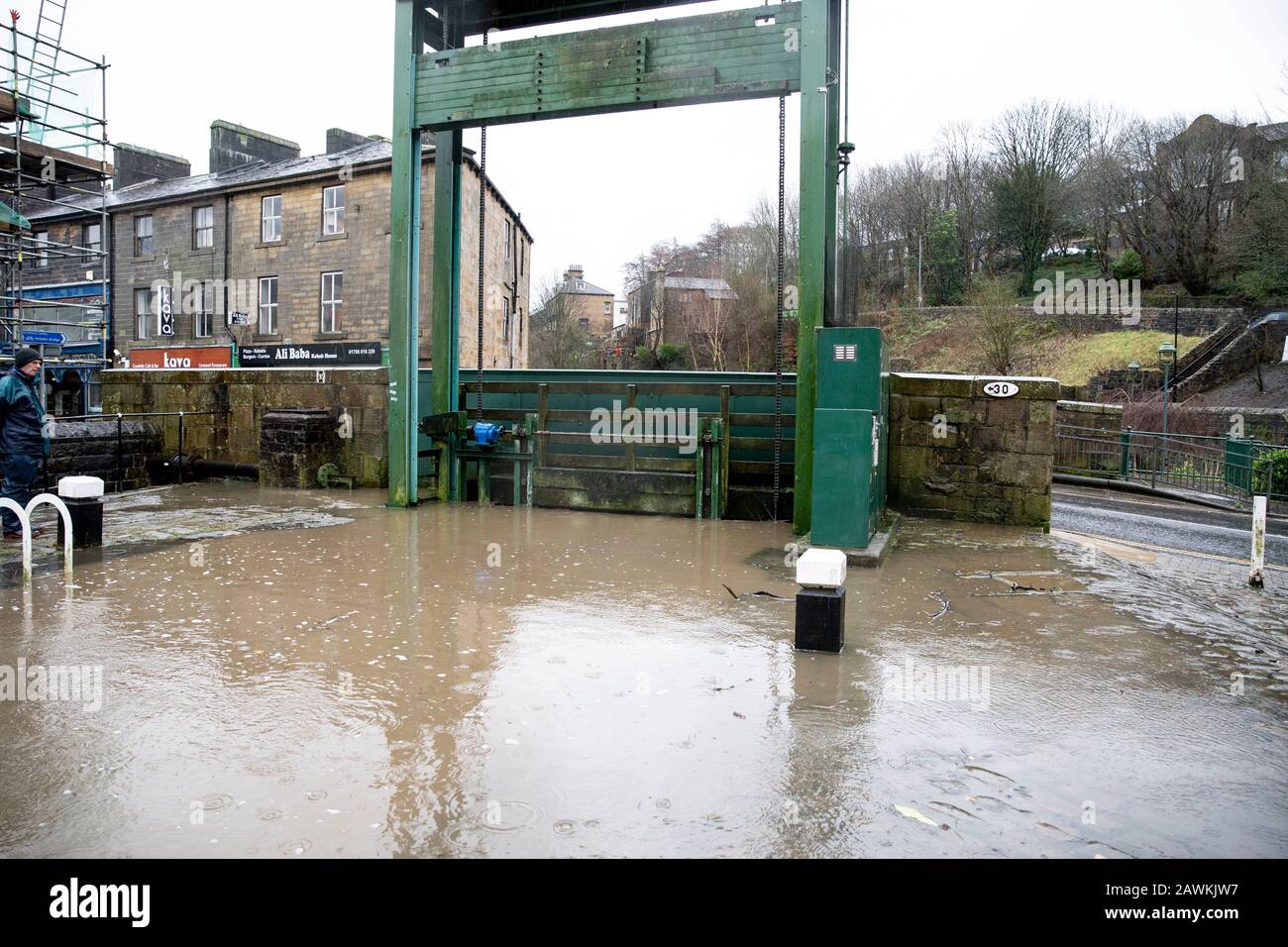 Todmorden flooding hi-res stock photography and images - Alamy