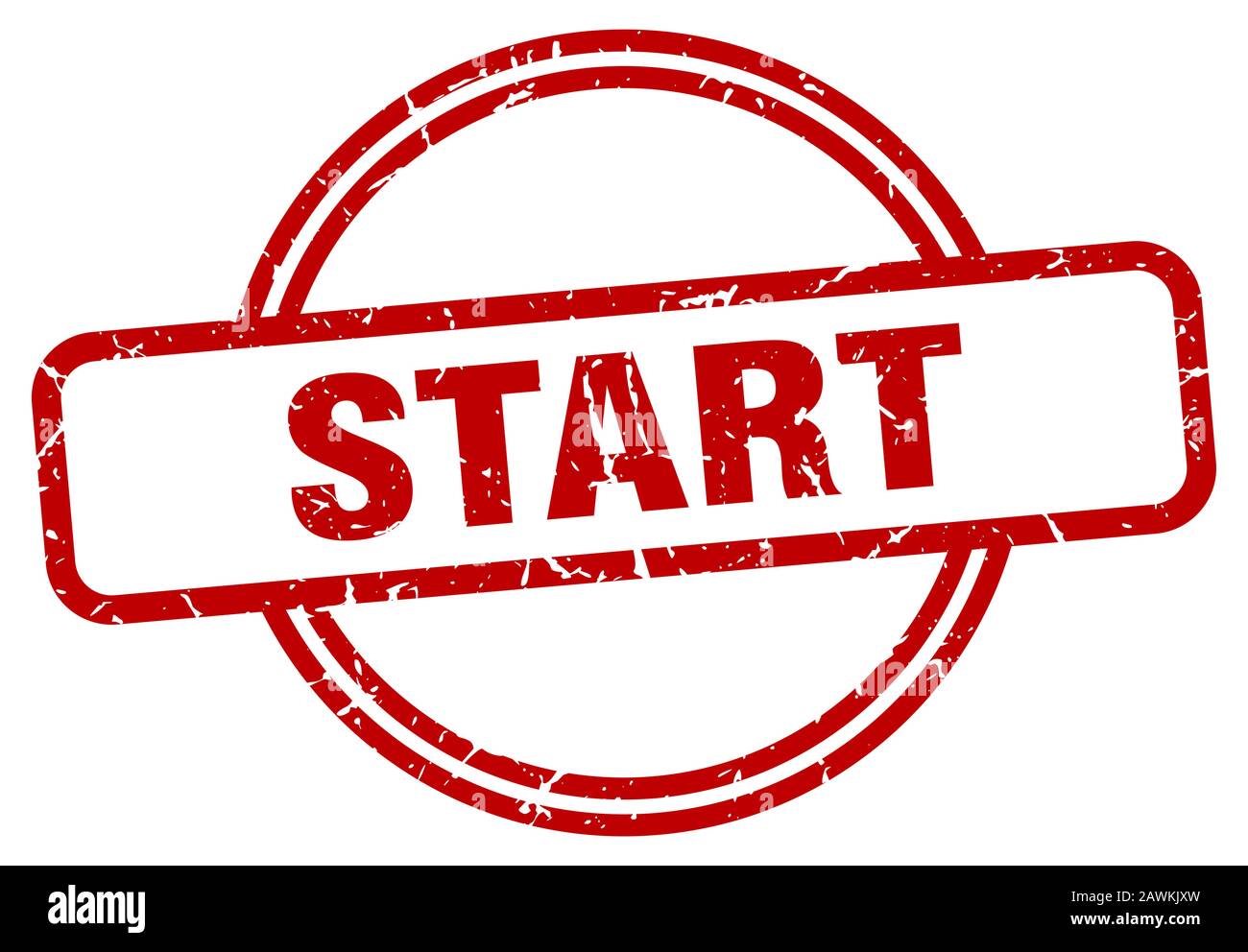 Start stamp round vintage Stock Vector Images - Alamy