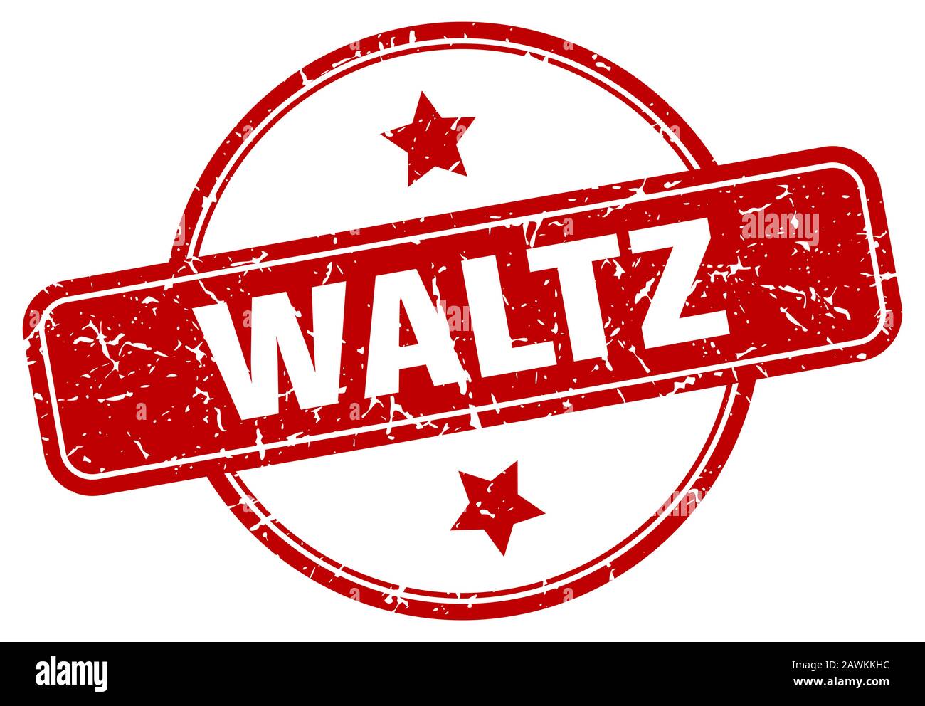 waltz stamp. waltz round vintage grunge sign. waltz Stock Vector Image ...