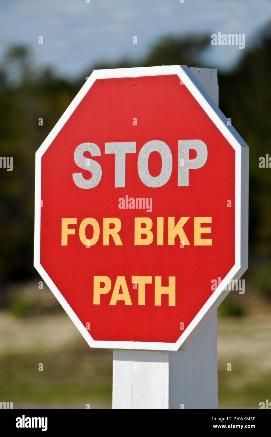Stop bike hi-res stock photography and images - Alamy