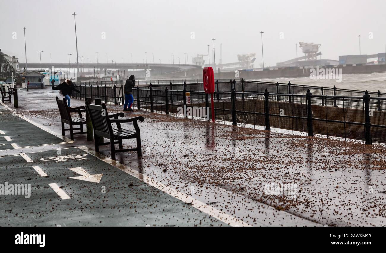 Bad weather port dover hi-res stock photography and images - Alamy