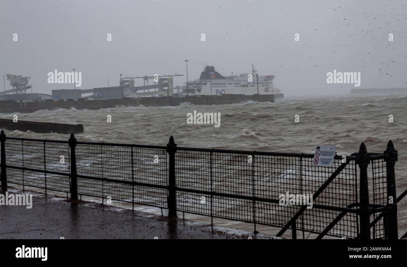 Dover port storm hi-res stock photography and images - Alamy