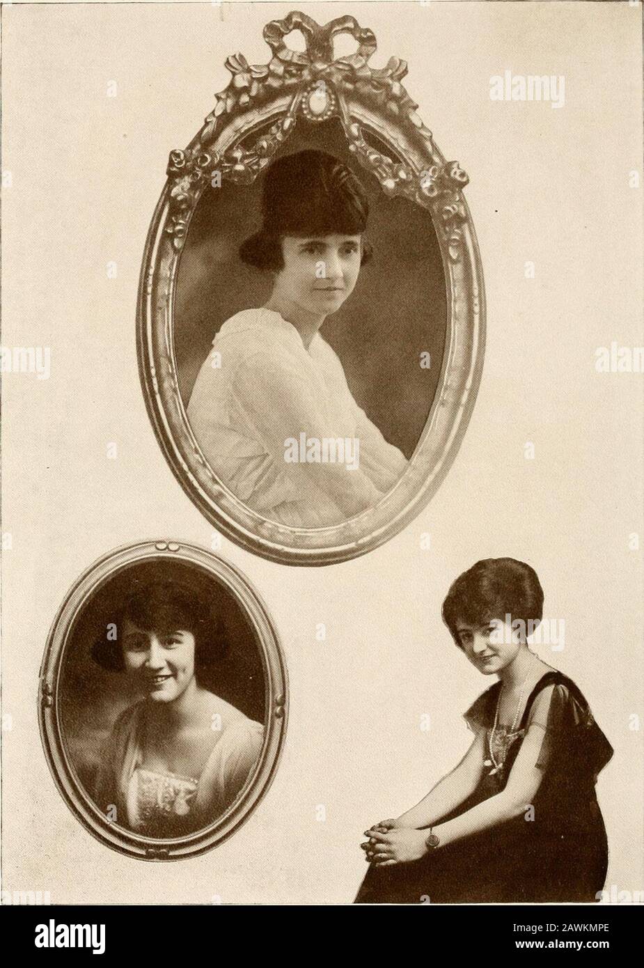 PaC-SaC 1920 . Miss Shea Miss Hunter Miss Elveen. Miss Douglas Miss ...