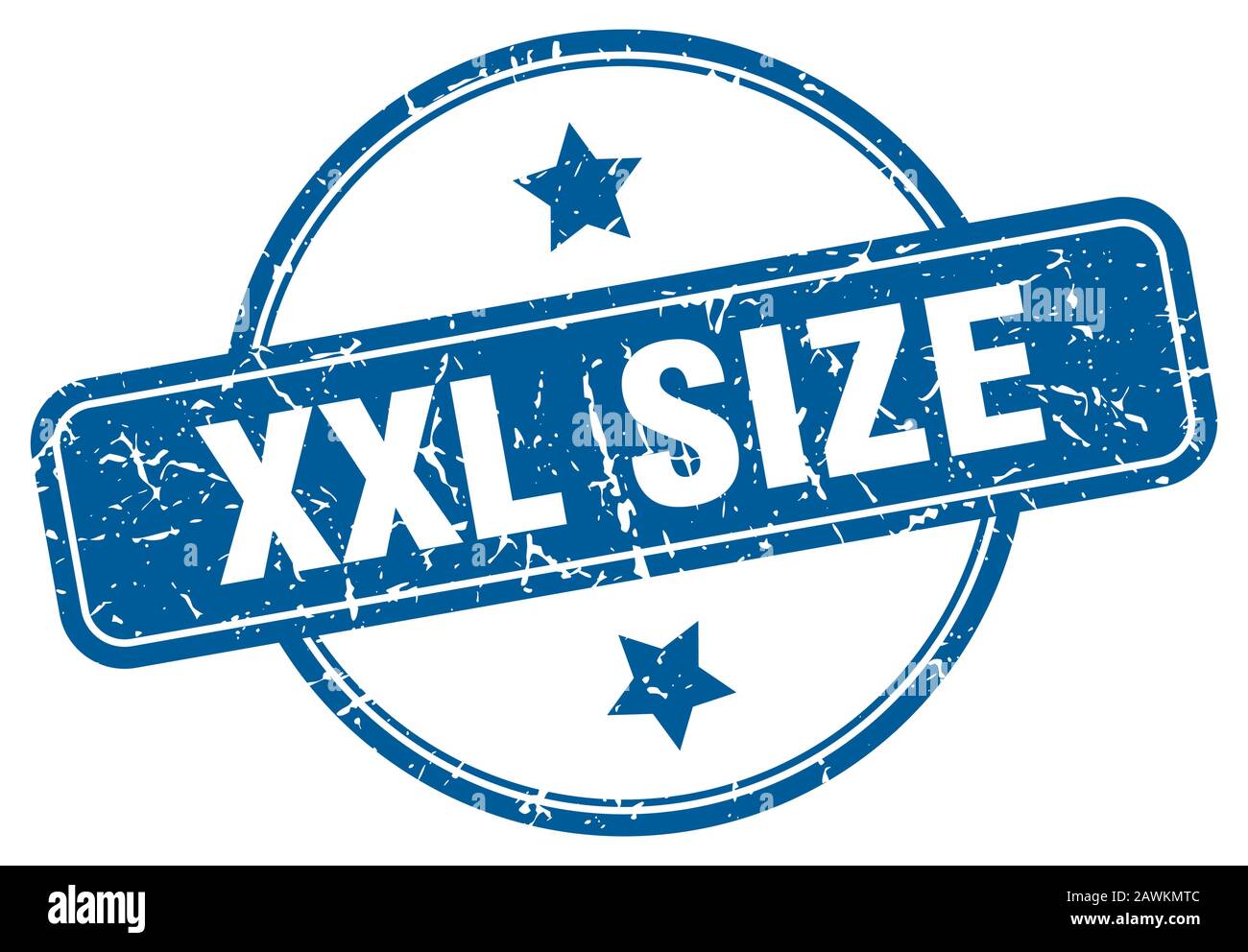 xxl size stamp. xxl size round vintage grunge sign. xxl size Stock ...