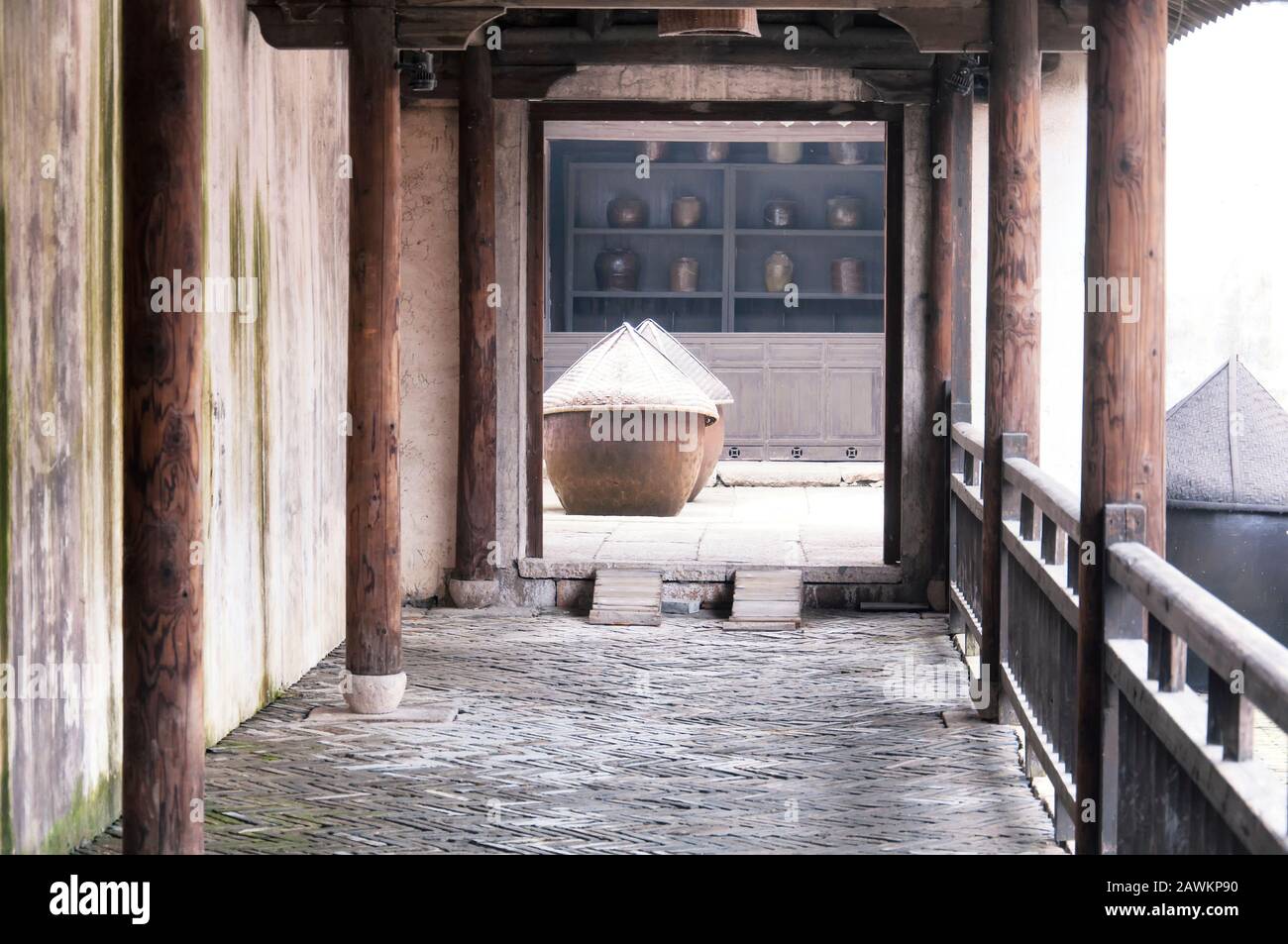 Soy sauce vats hi-res stock photography and images - Alamy