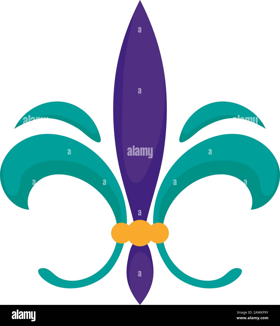 Mardi gras fleur de lis design, Party carnival decoration celebration ...