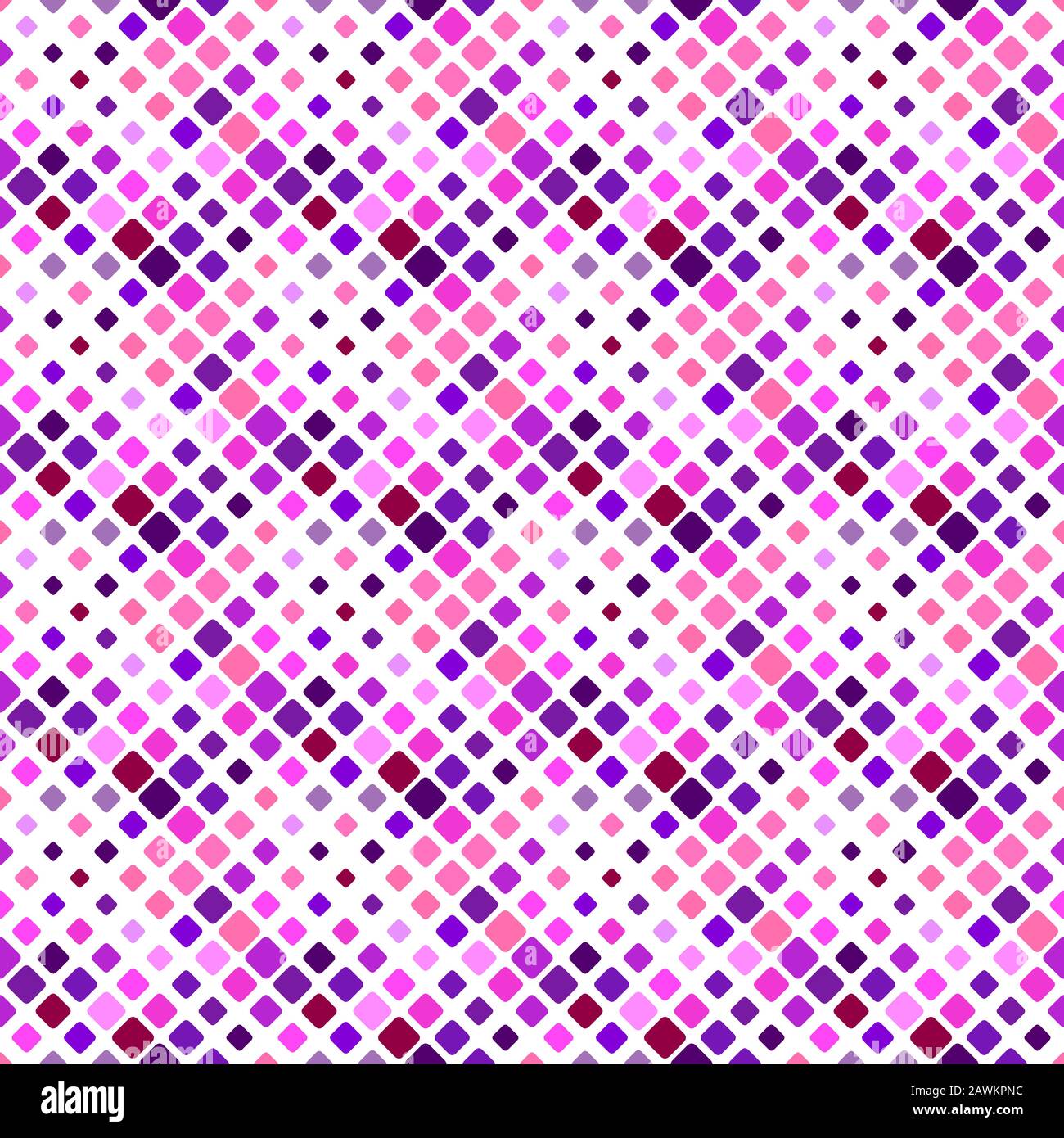 Geometrical Rounded Square Pattern Background Design Abstract Colorful Vector Illustration