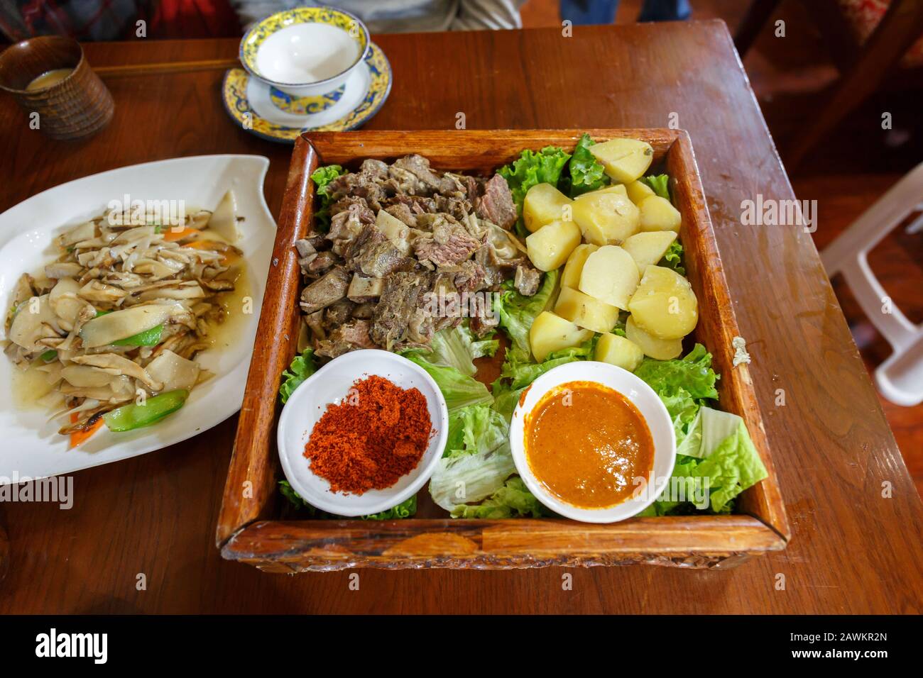 Lhasa cuisine hi-res stock photography and images - Alamy